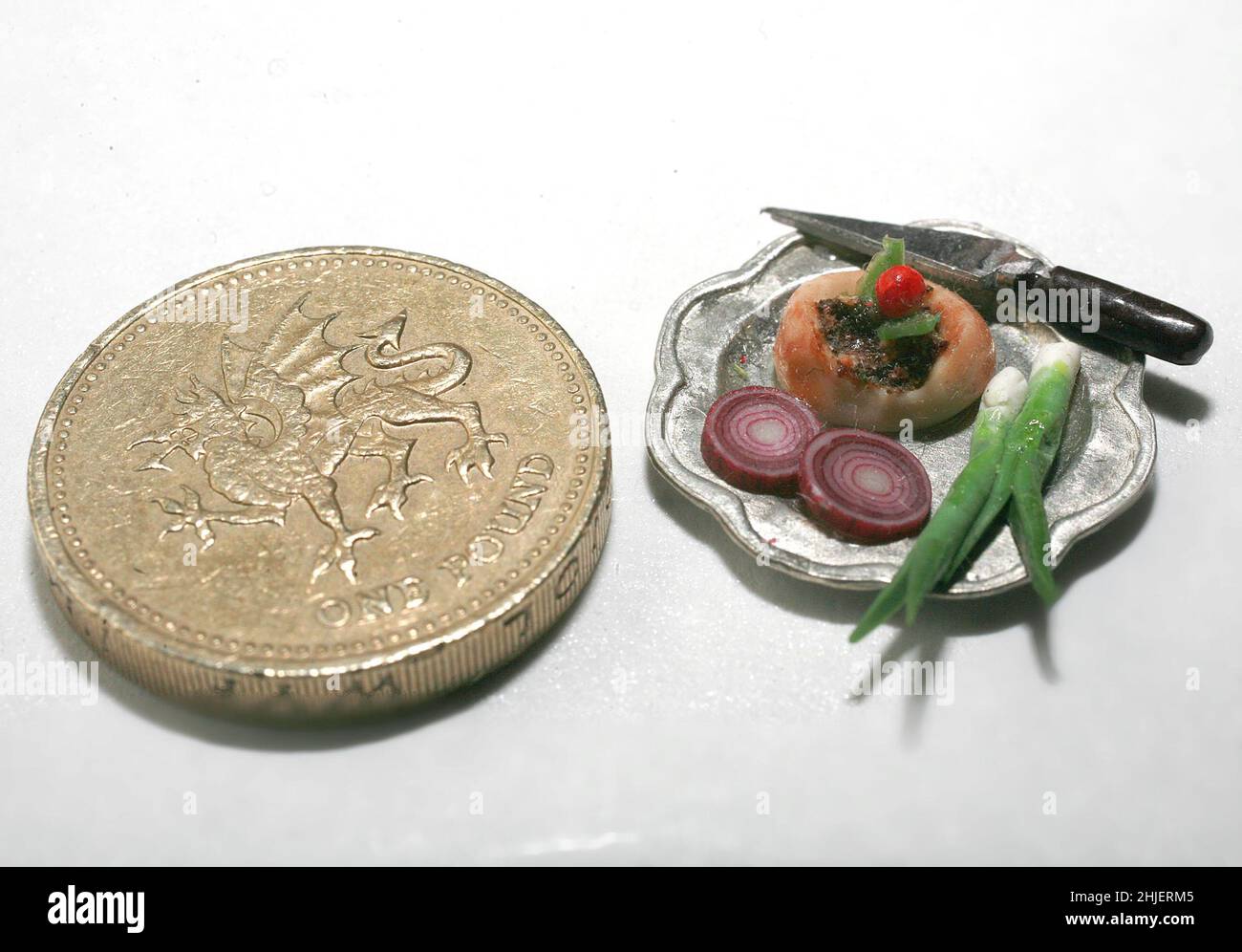 MINI TUDOR SAVOURY PIE, RED ONION AND SPRING ONIONS. GAIL TUCKER ...