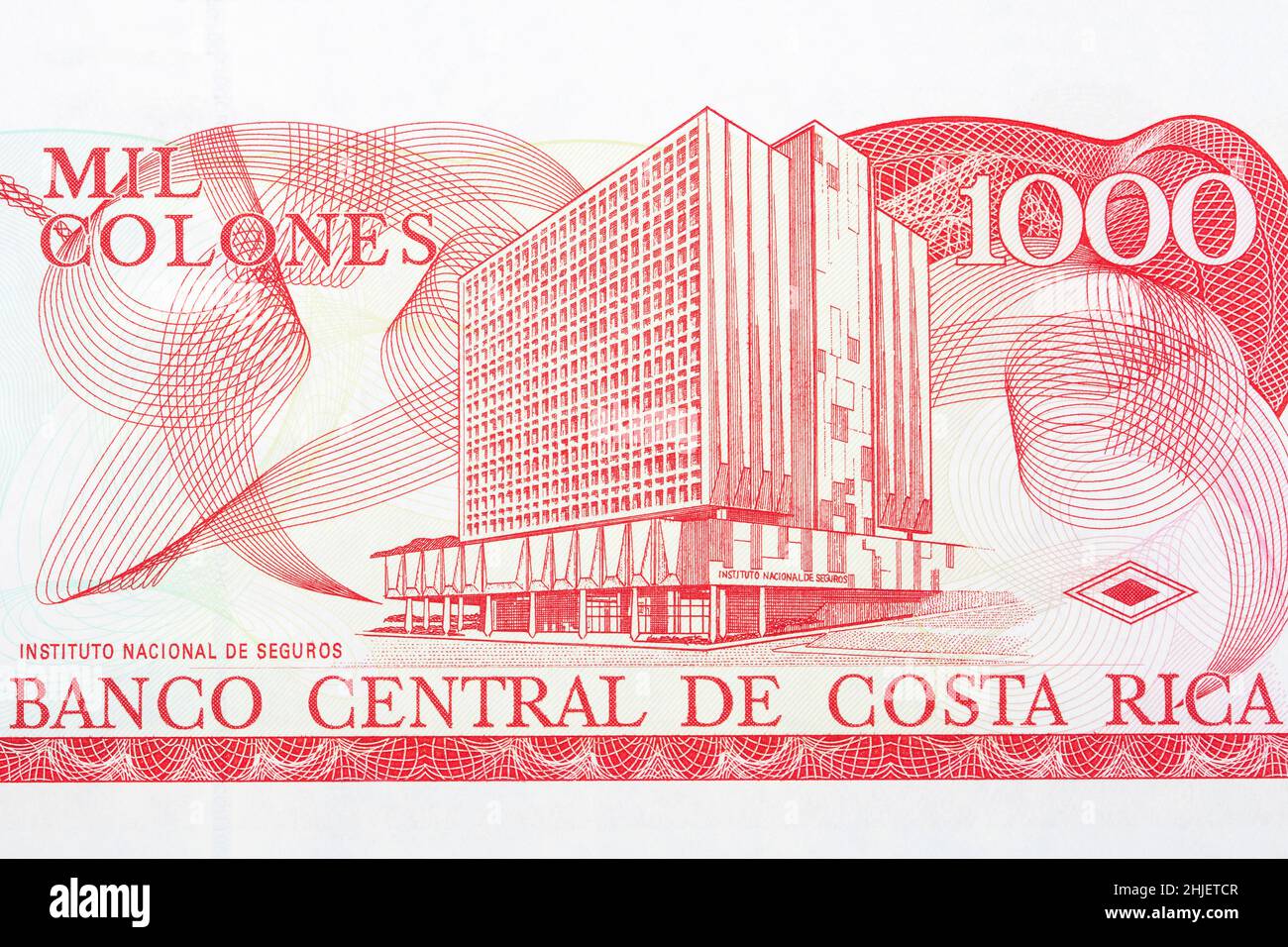 Building of the National Insurance Institute from Costa Rican money ...