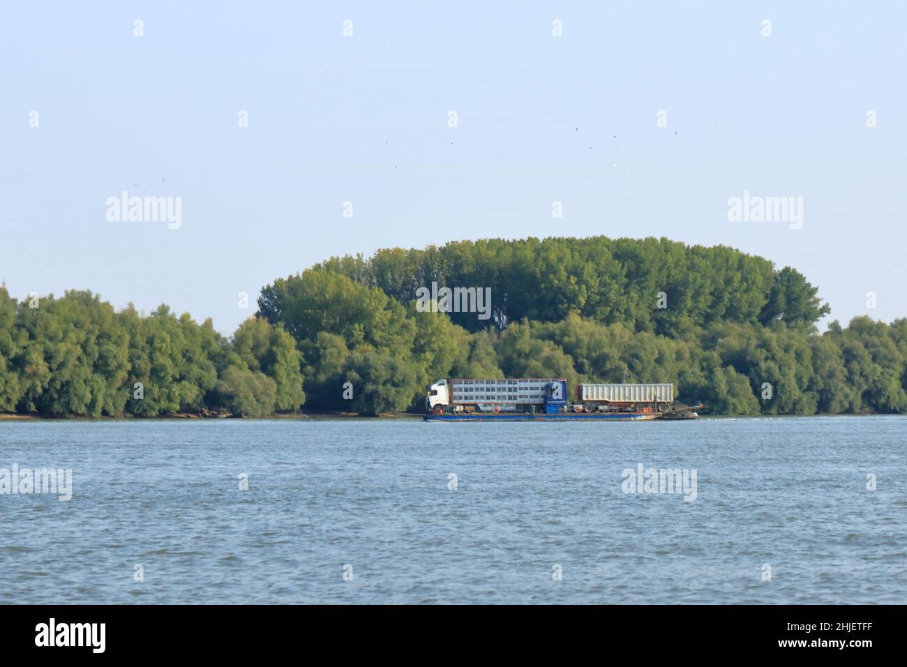 Cargo ship danube delta hi-res stock photography and images - Alamy
