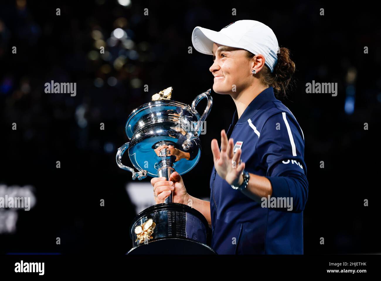 Melbourne, Australia, 29th Jan, 2022. Tennis player Ash Barty from ...