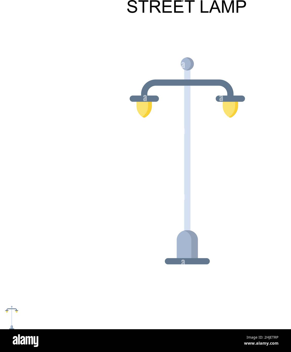 Cartoon lamp post Stock Vector Images - Alamy