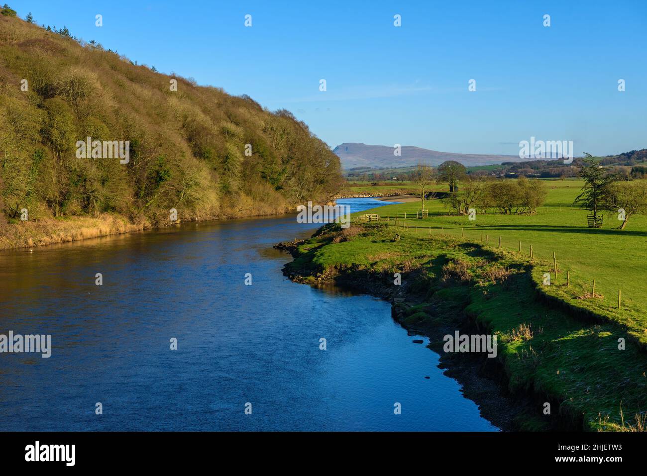 The River Lune near Caton in Lancashire Stock Photo - Alamy