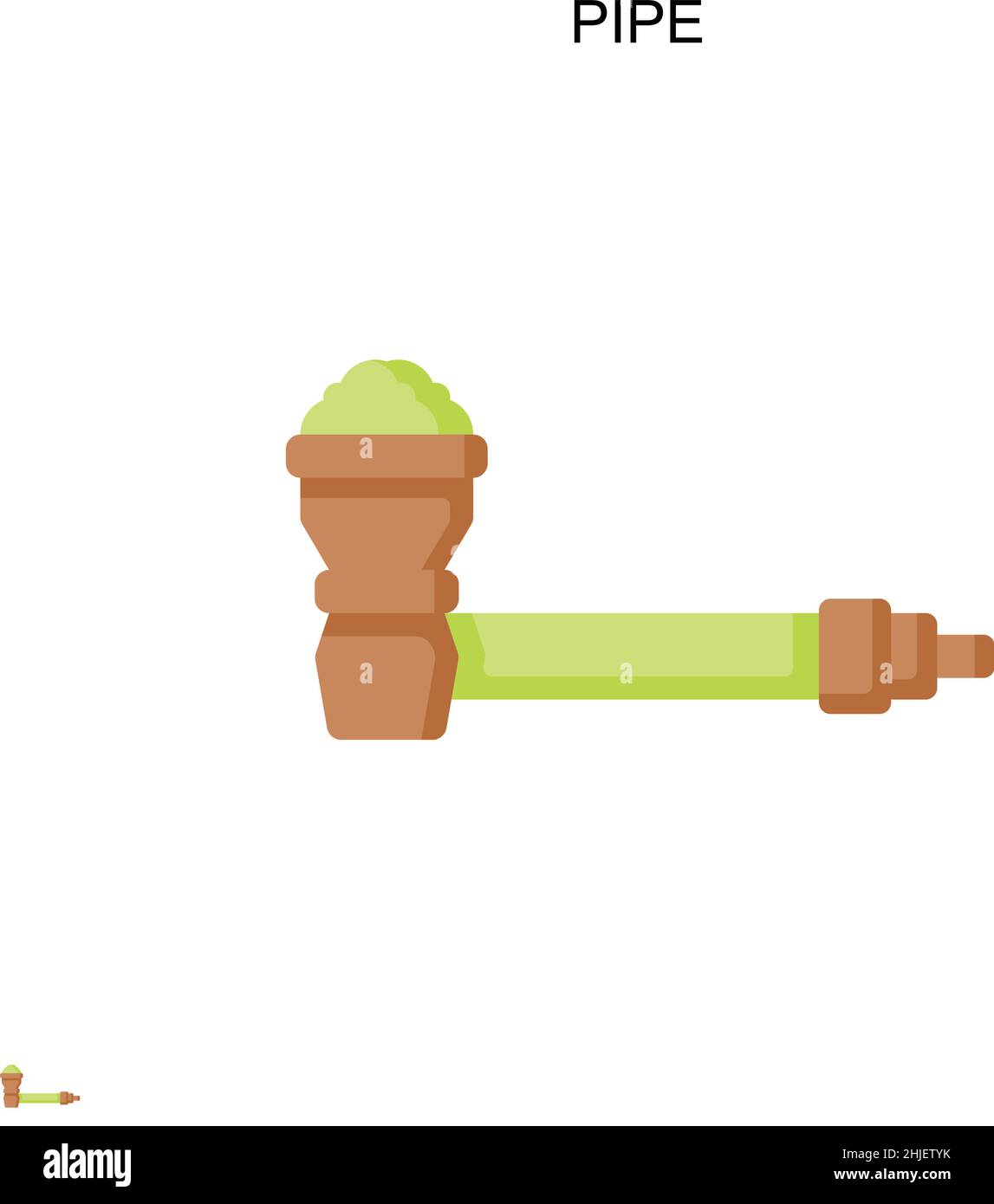 Piping system Stock Vector Images - Alamy