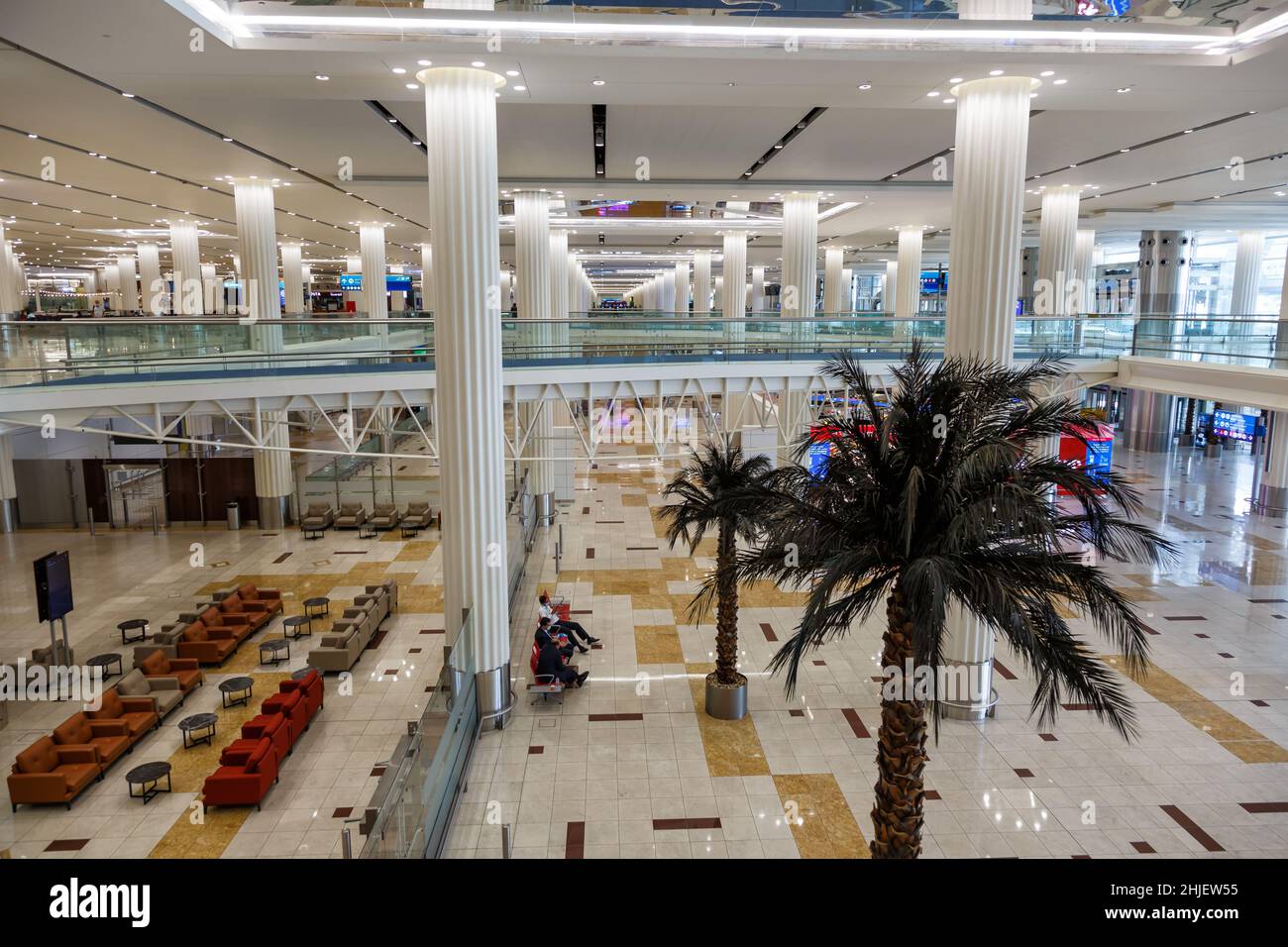 Dubai, United Arab Emirates - May 28, 2021: Terminal 3 of Dubai ...
