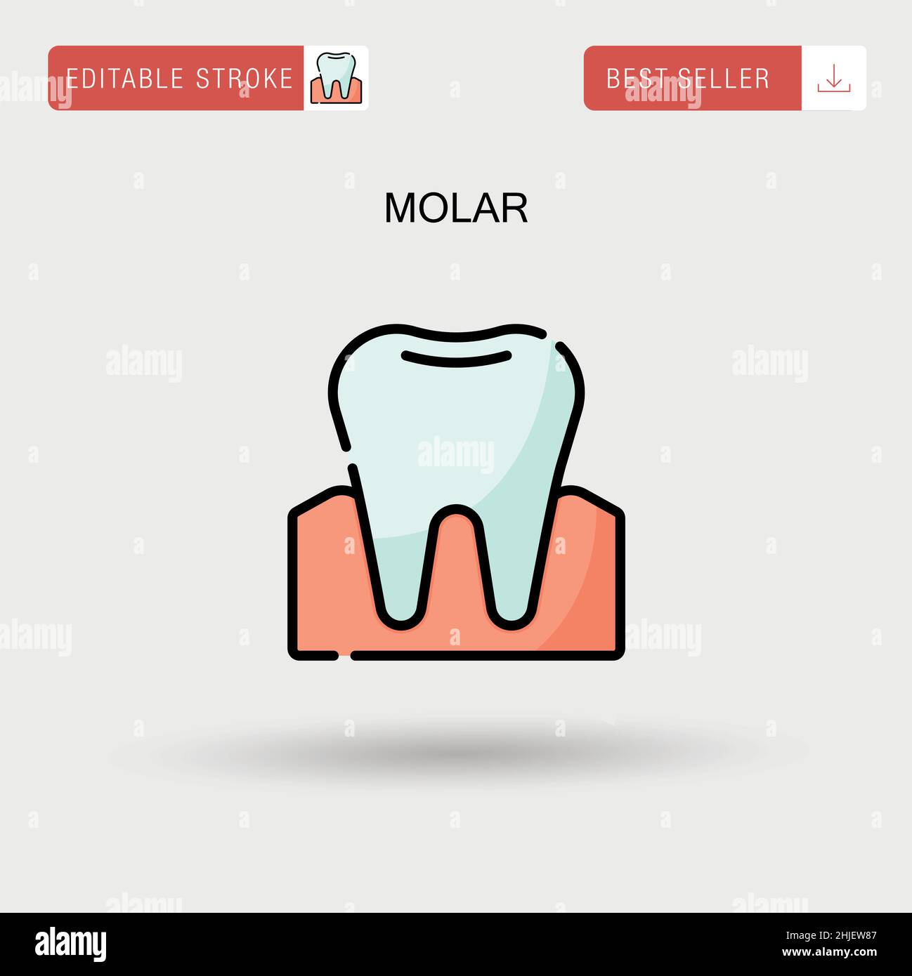 Dental caries molar hi-res stock photography and images - Alamy