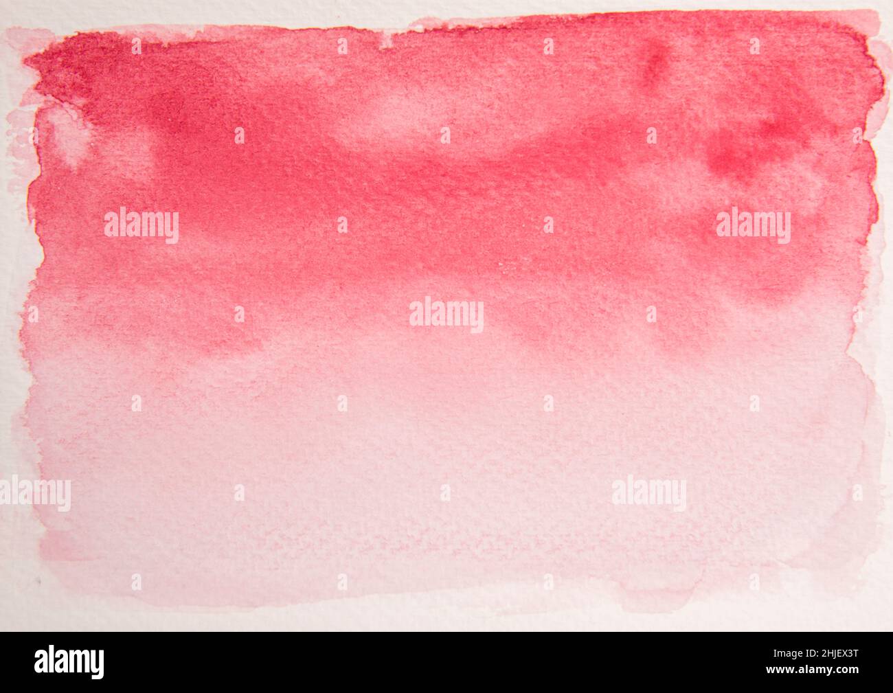 warm pink handmade watercolor background gradient paint Stock Photo - Alamy