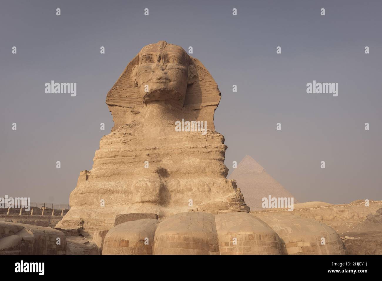 Closeup of the Great Sphinx of Giza Stock Photo - Alamy