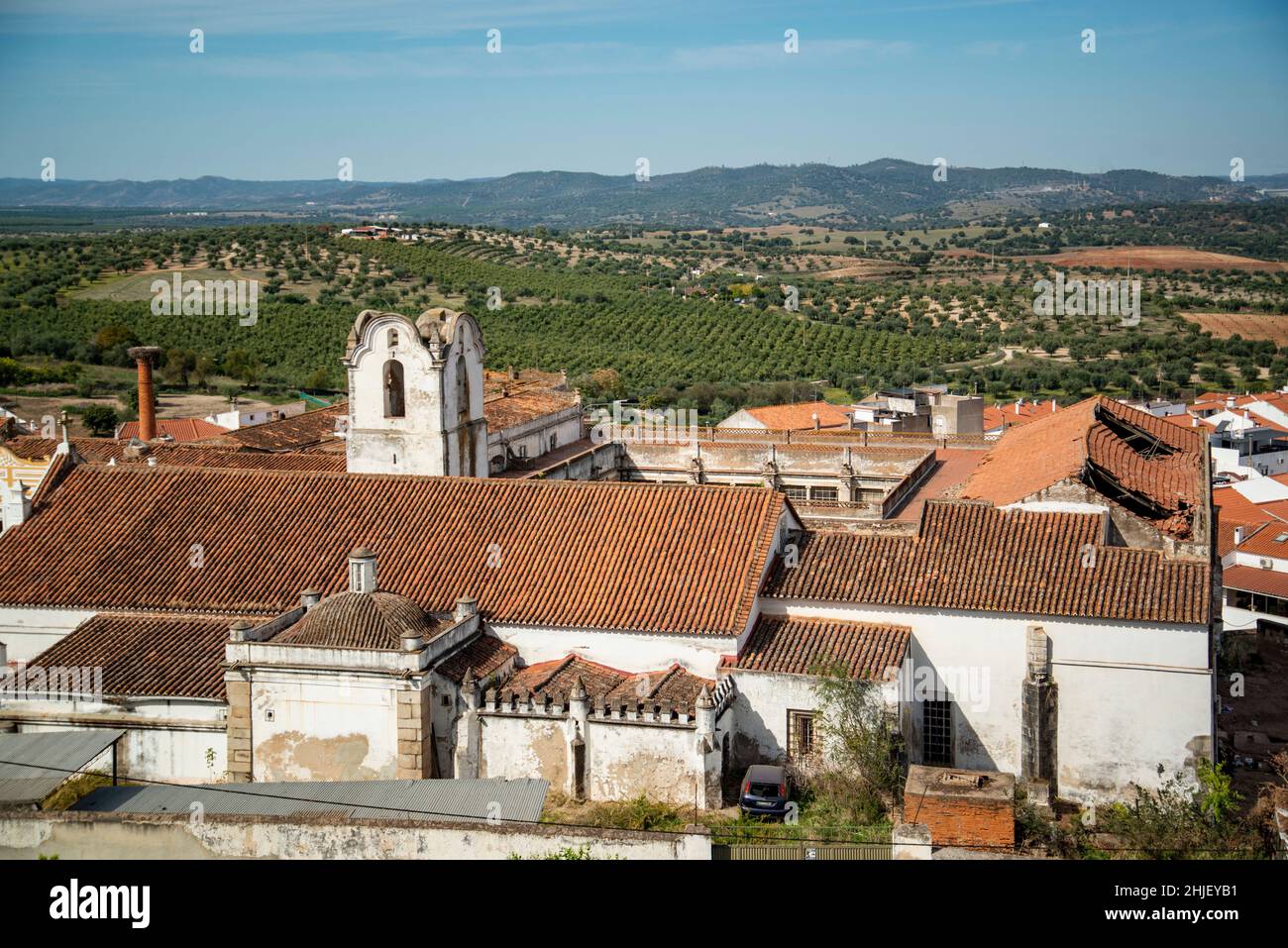 the Convento de Nossa Senhora do Carmo in the Town of Moura in Alentejo ...