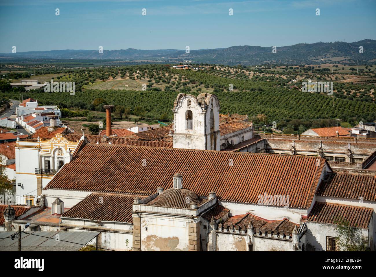 the Convento de Nossa Senhora do Carmo in the Town of Moura in Alentejo ...