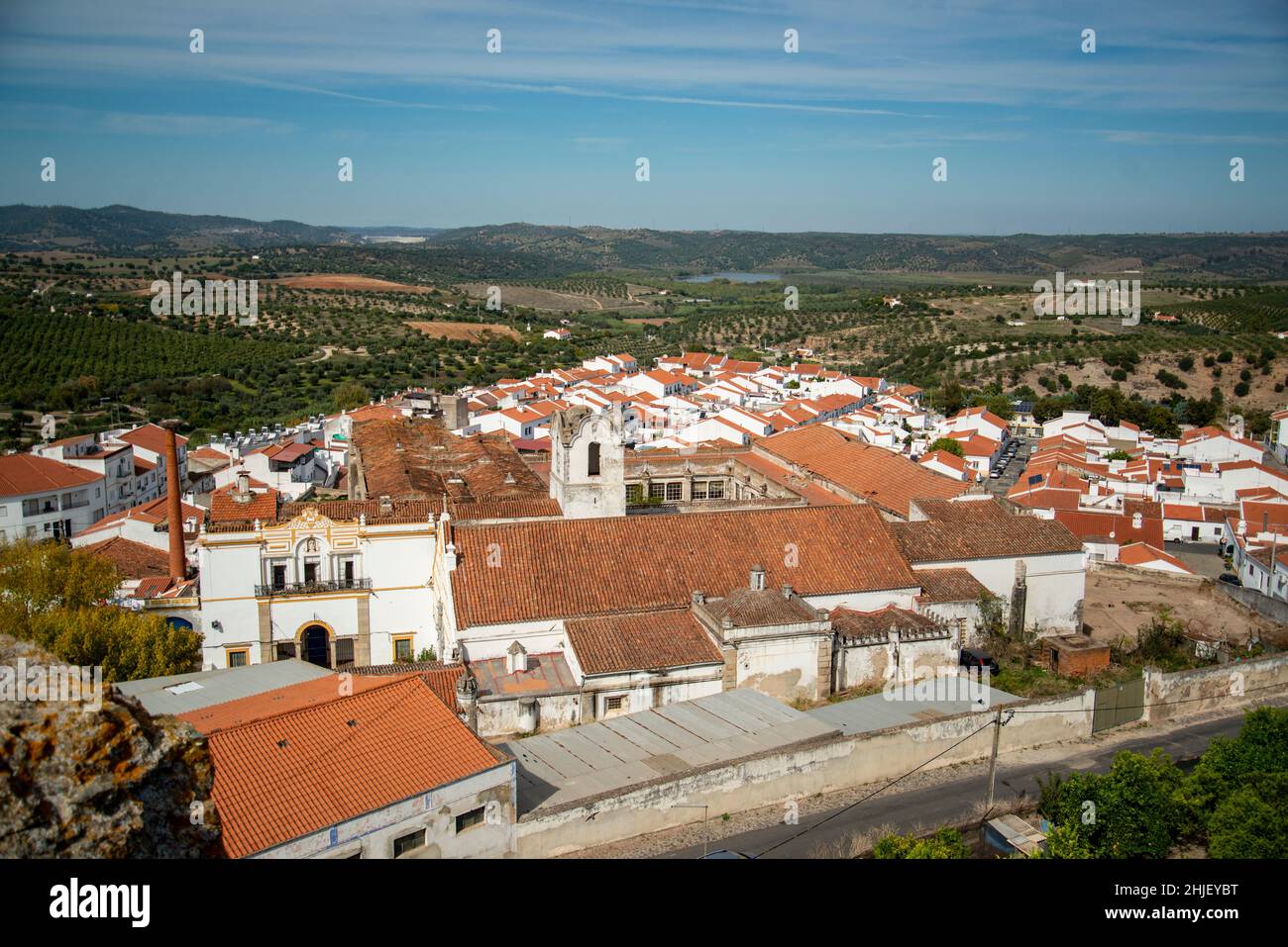 the Convento de Nossa Senhora do Carmo in the Town of Moura in Alentejo ...