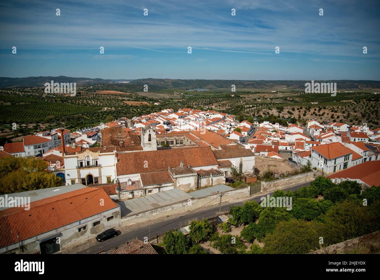 the Convento de Nossa Senhora do Carmo in the Town of Moura in Alentejo ...