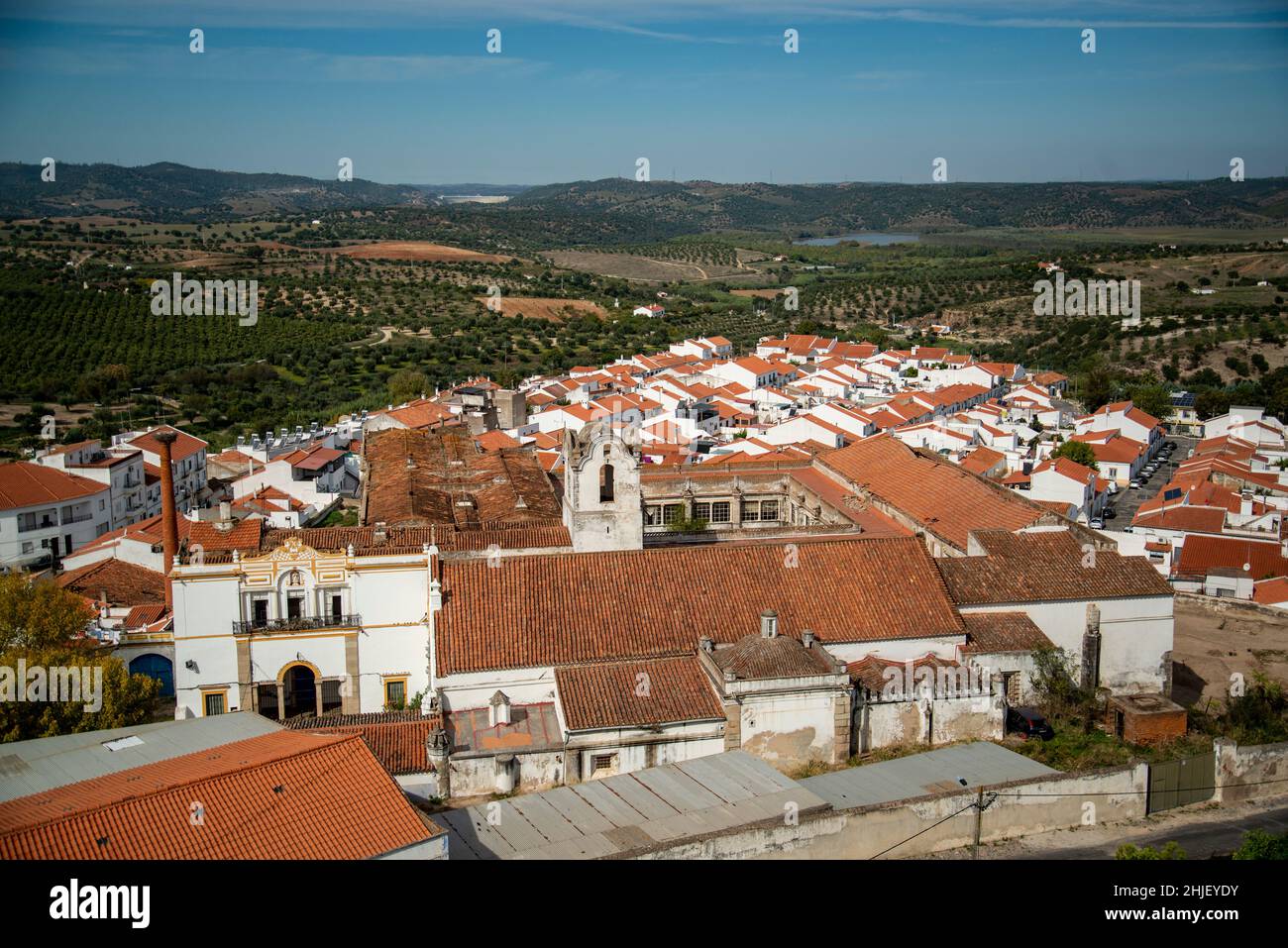 the Convento de Nossa Senhora do Carmo in the Town of Moura in Alentejo ...