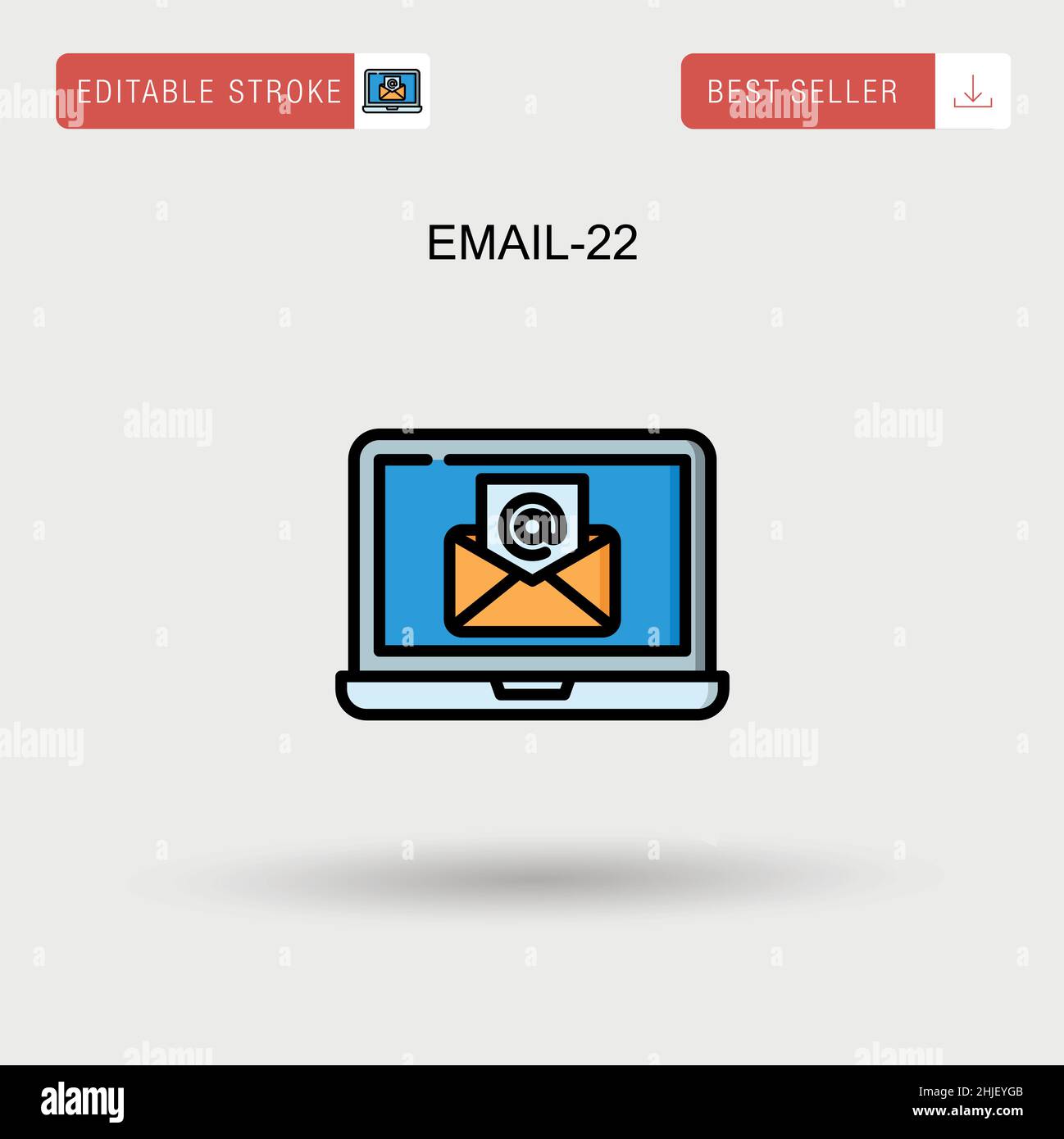 Email icon message reminder Stock Vector Images - Alamy