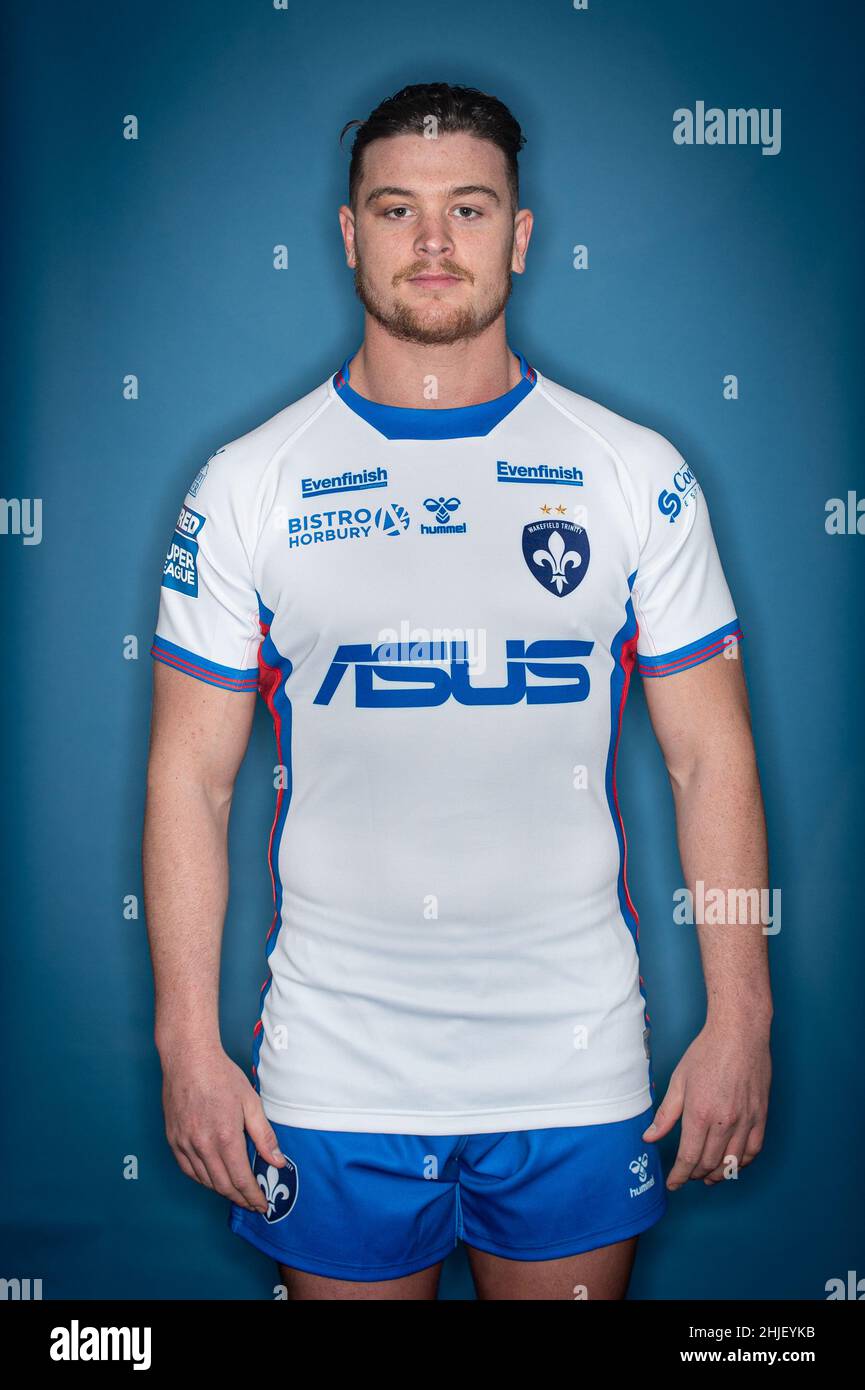 Wakefield, England - 25 January 2022 - Wakefield Trinity's Jordan ...