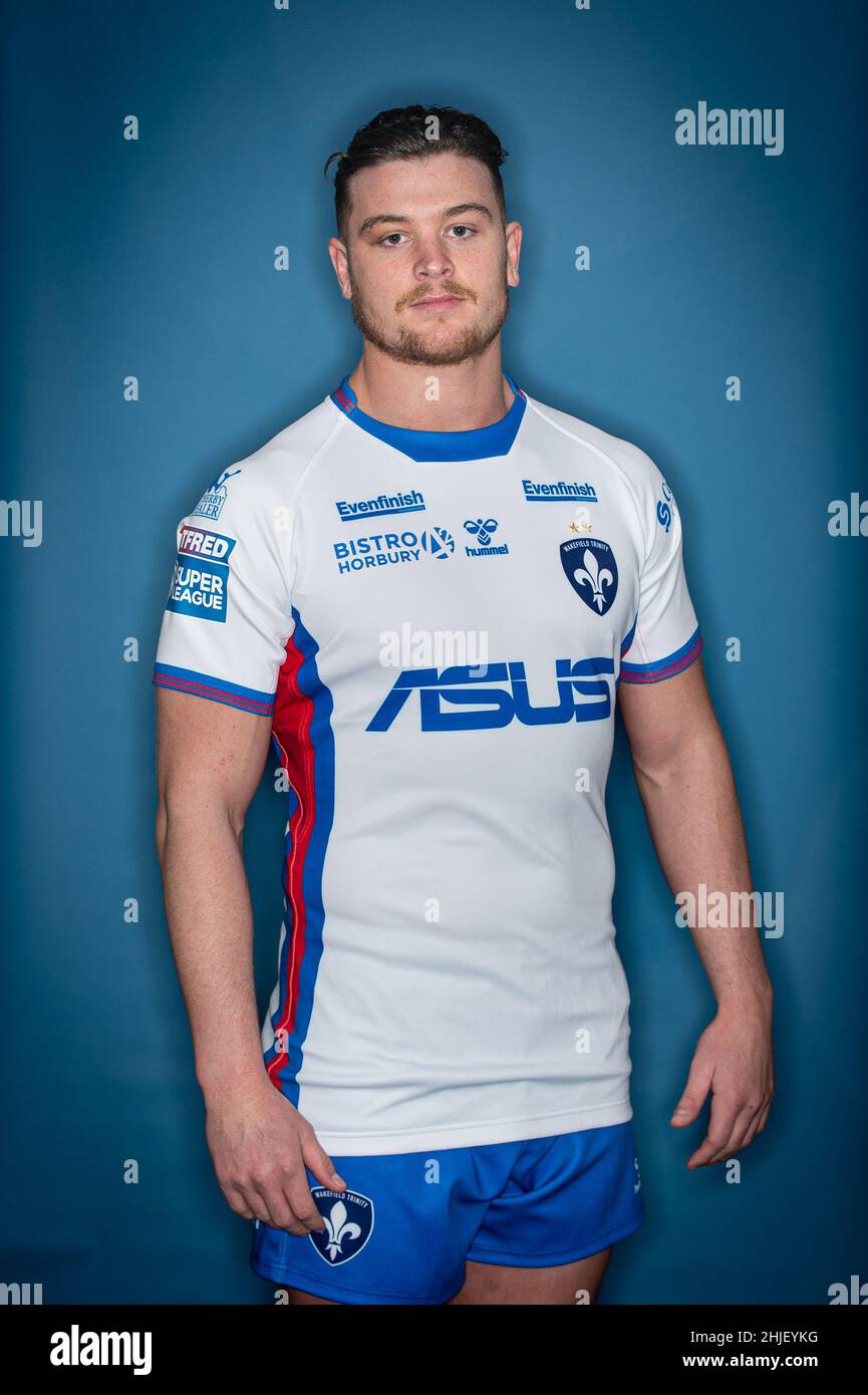 Wakefield, England - 25 January 2022 - Wakefield Trinity's Jordan ...