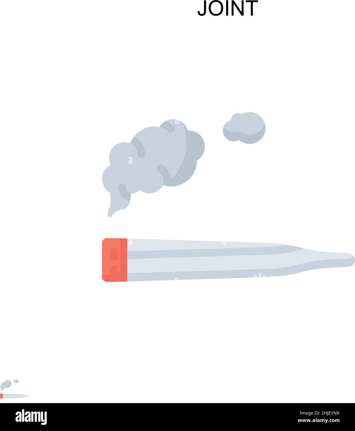 Joint Simple vector icon. Illustration symbol design template for web ...