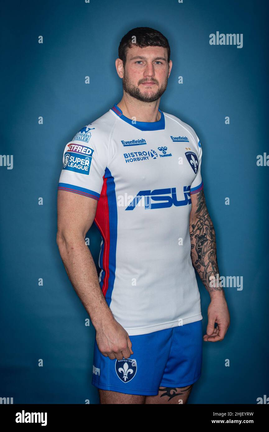Wakefield, England - 25 January 2022 - Wakefield Trinity's Jay Pitts ...