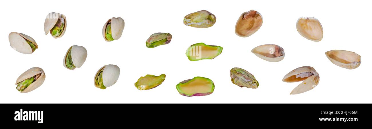 Empty pistachio nut shell Cut Out Stock Images & Pictures - Alamy
