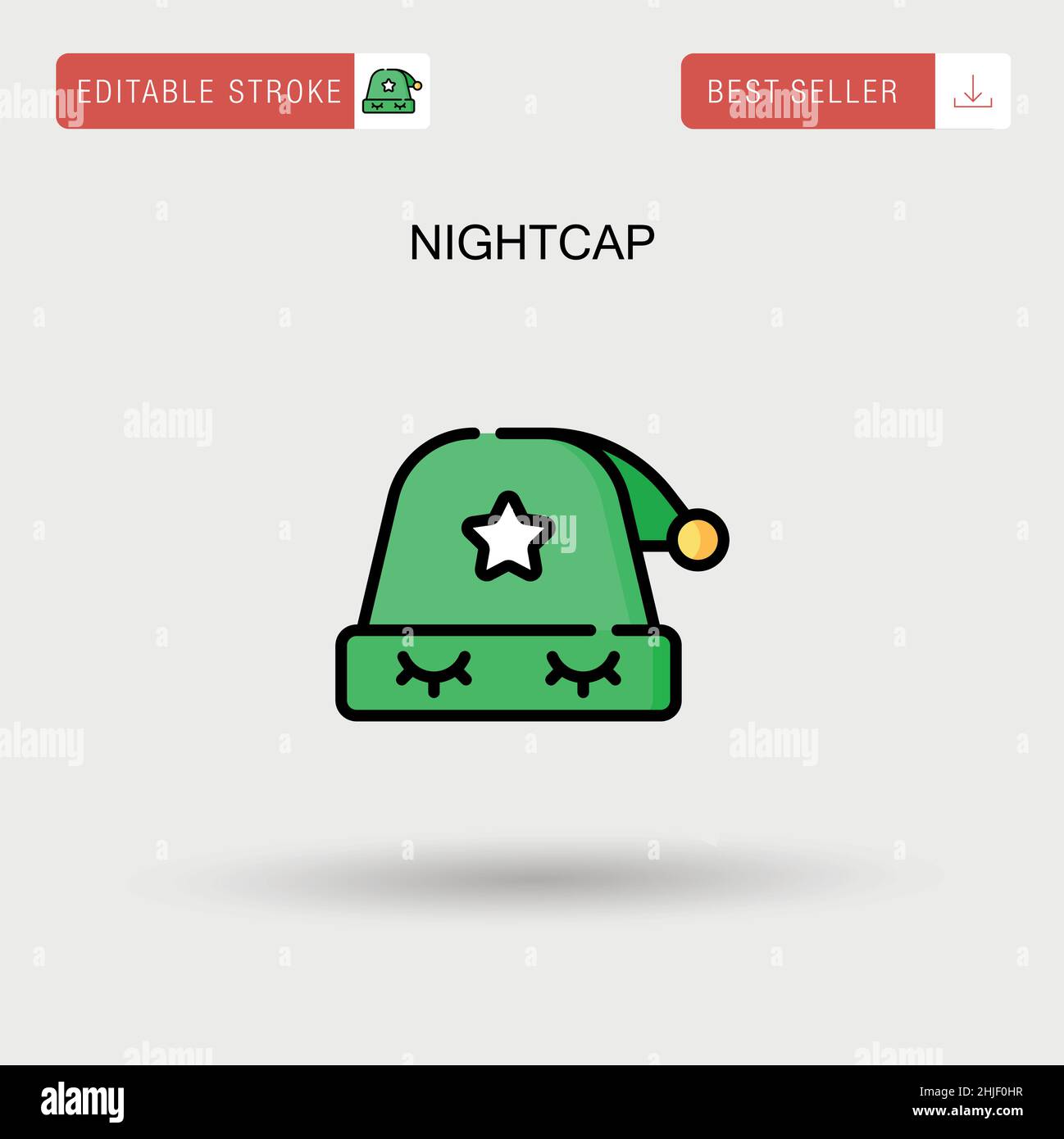 Nightcap night cap Stock Vector Images - Alamy