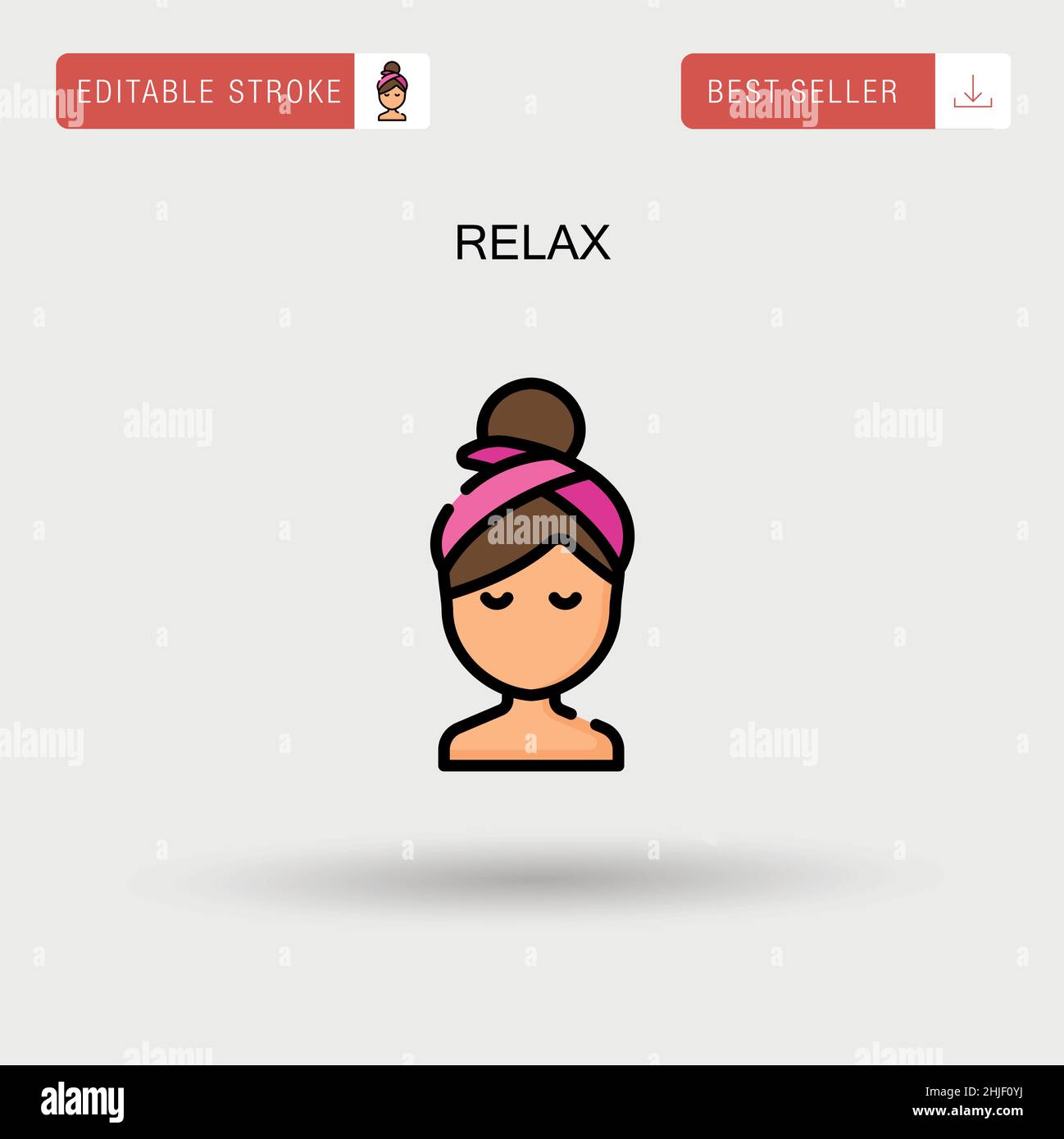 Young people relax Stock Vector Images - Alamy