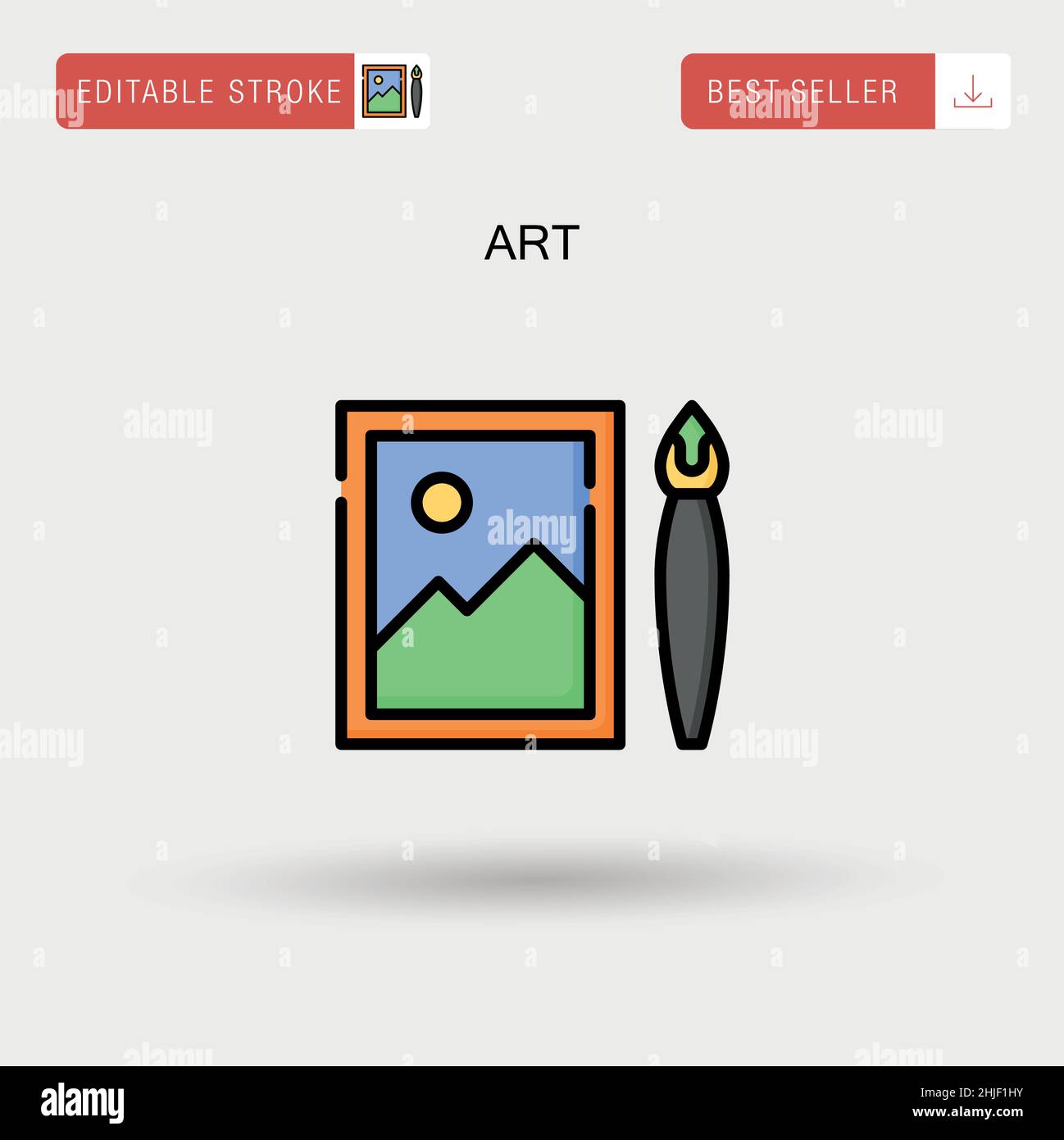 Vector art poster Stock Vector Images - Alamy