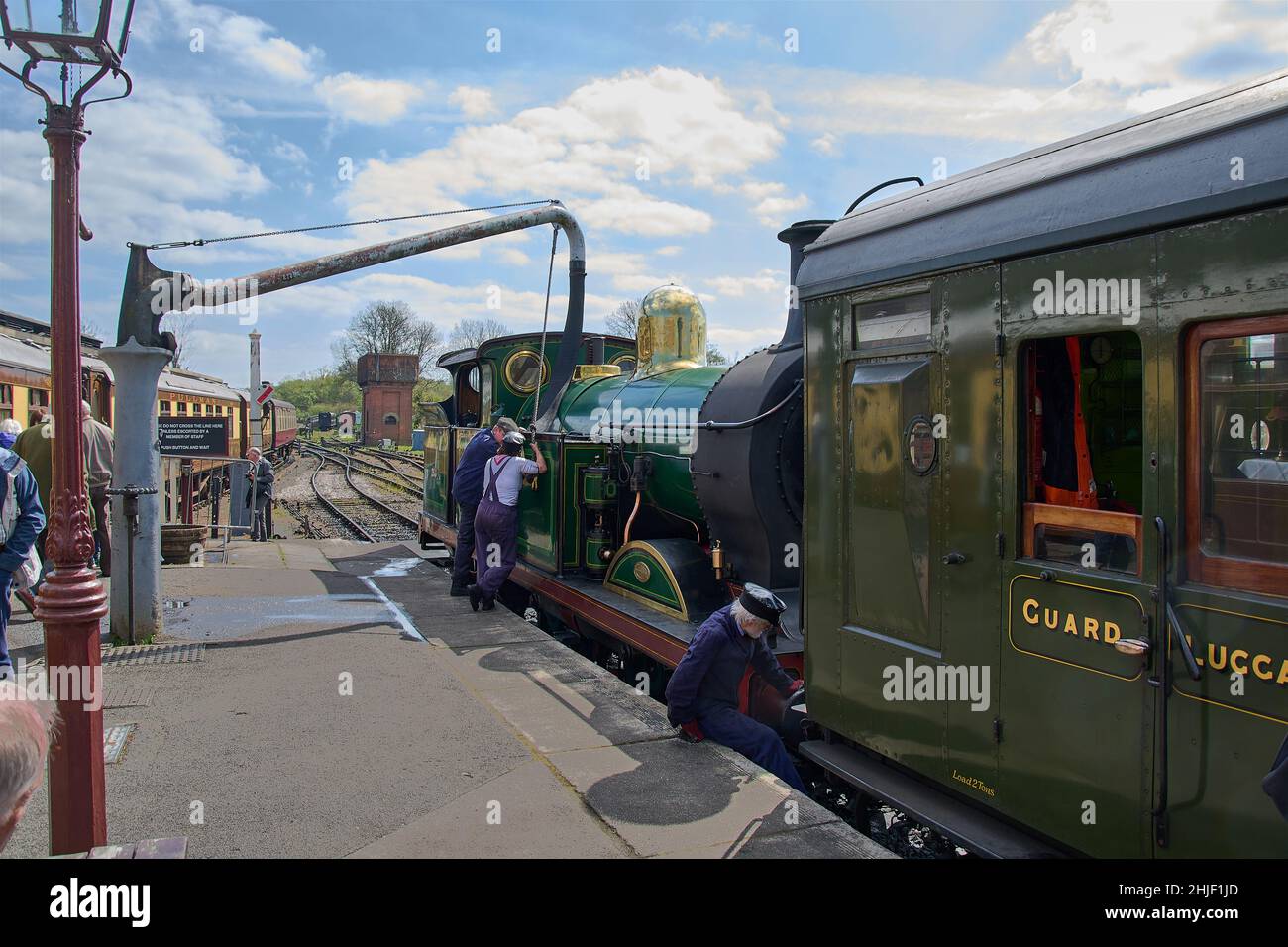 Bluebell railway steam locomotive hi-res stock photography and images ...
