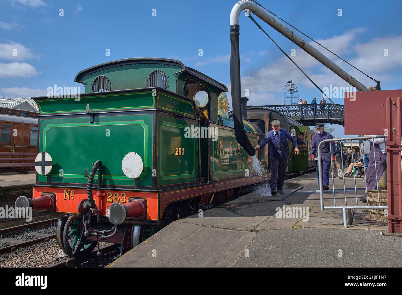 Bluebell railway steam locomotive hi-res stock photography and images ...