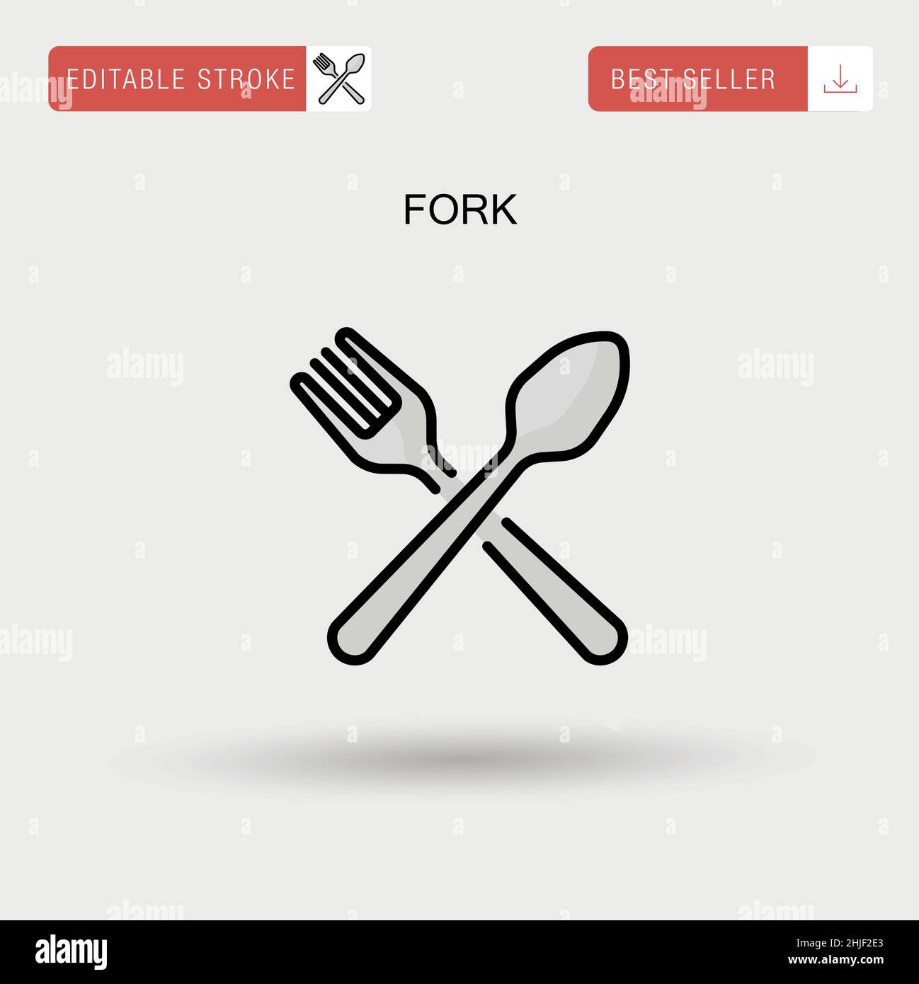 Male fork Stock Vector Images - Alamy