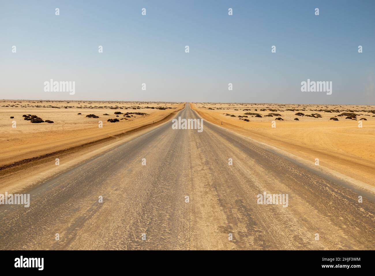Salt Road, Henties bay, Namibia Stock Photo - Alamy