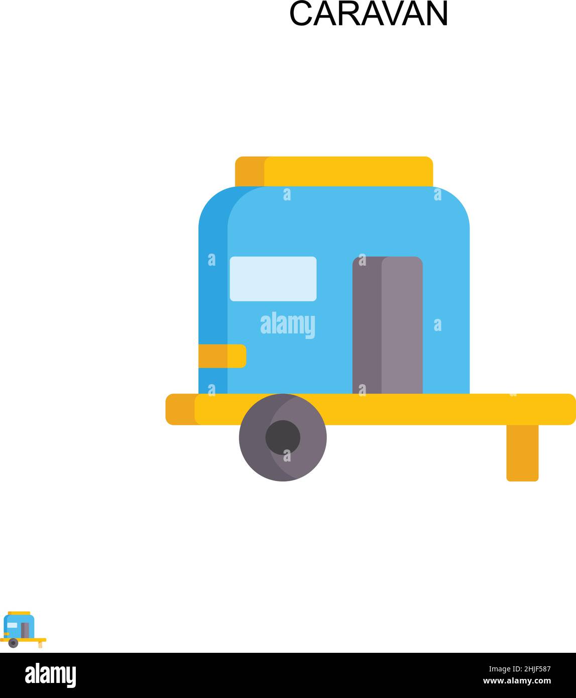 Campervan icon Stock Vector Images - Alamy