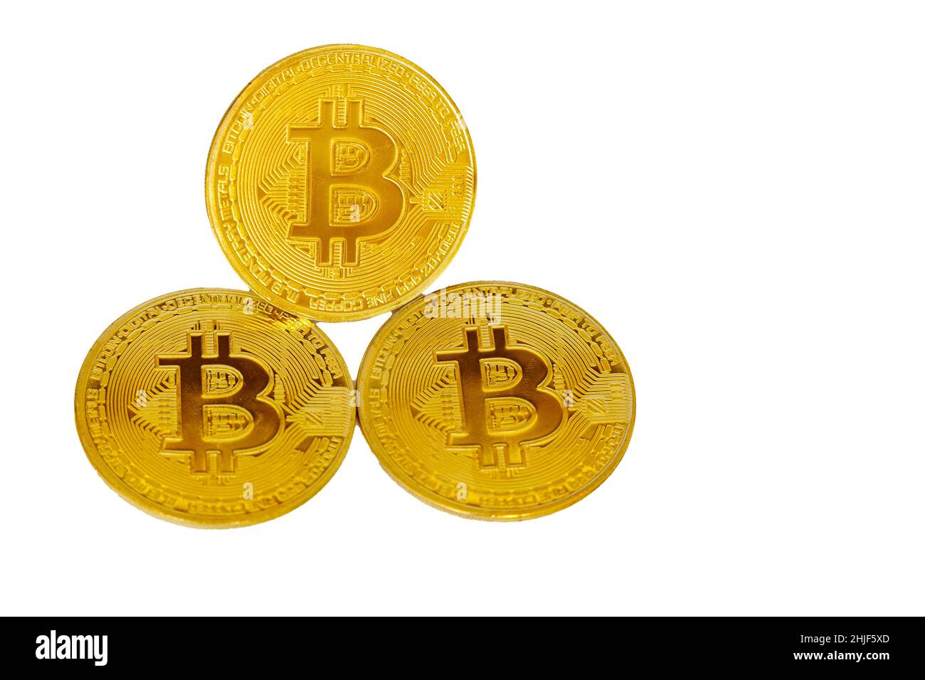 The bitcoin currency as a coin Stock Photo - Alamy