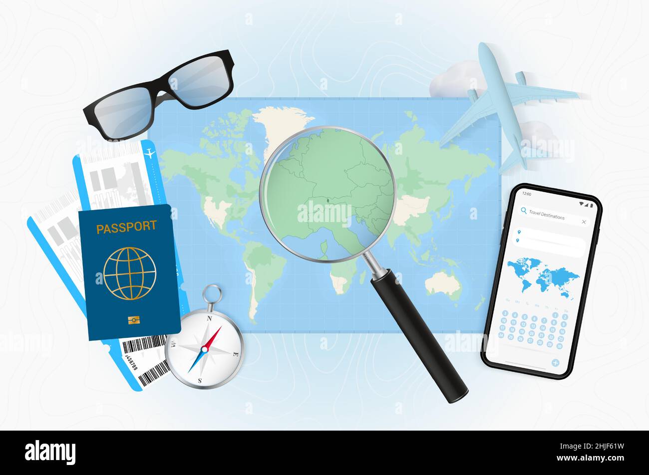 Euro compass Stock Vector Images - Alamy