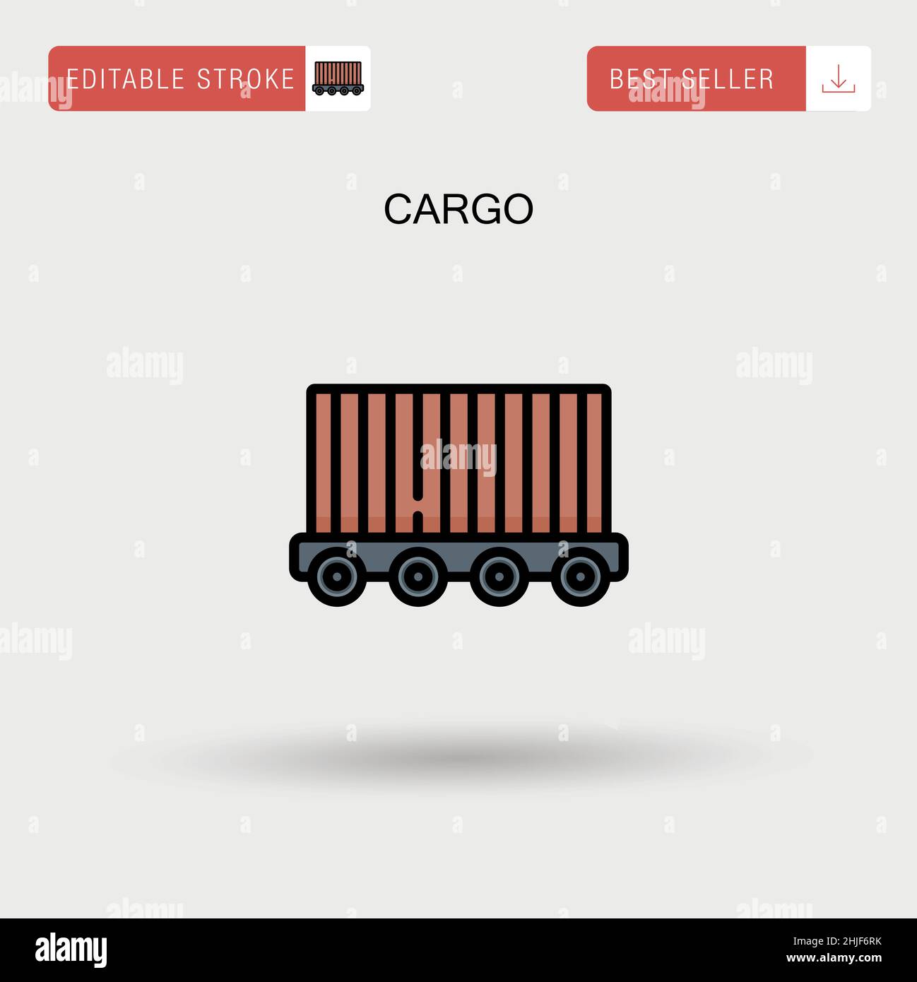 Cargo handling Stock Vector Images - Alamy