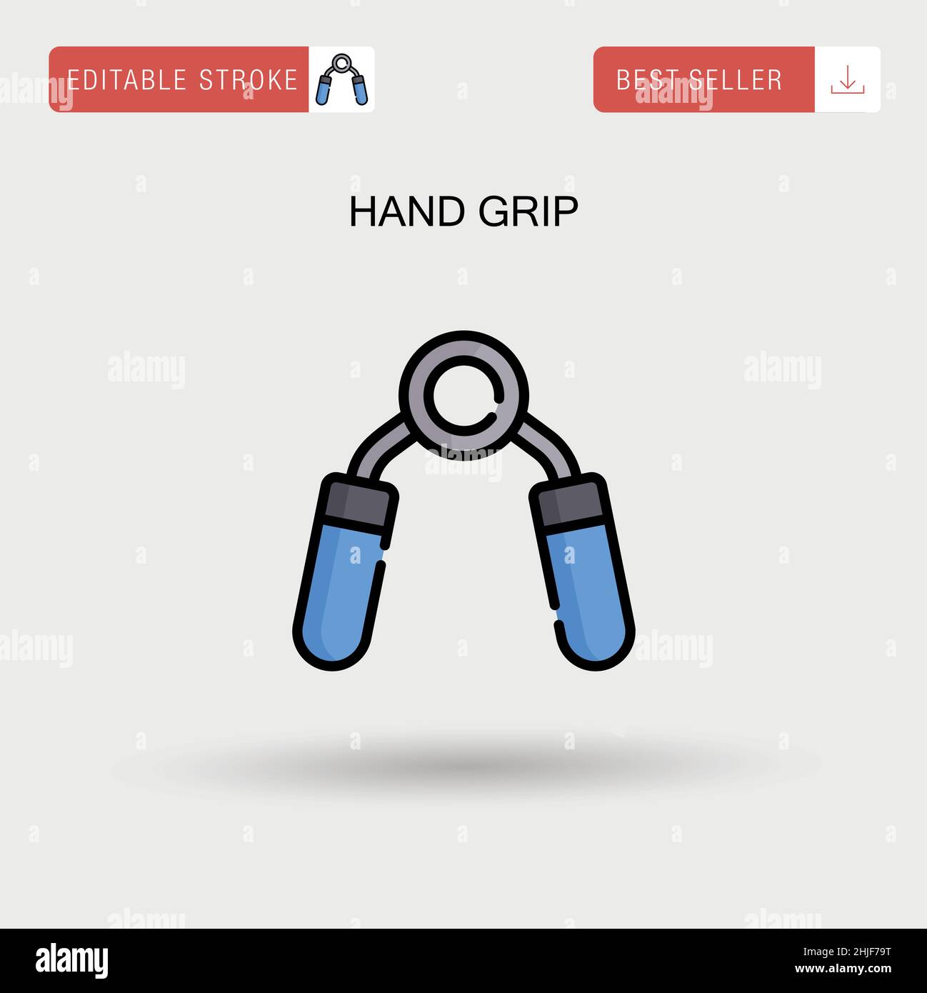 Hand grip icon hi-res stock photography and images - Alamy