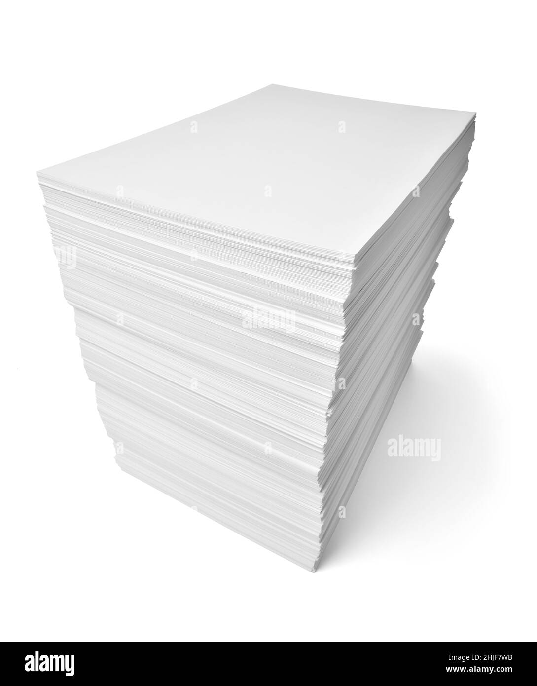 paper stack pile office paperwork busniess education Stock Photo - Alamy