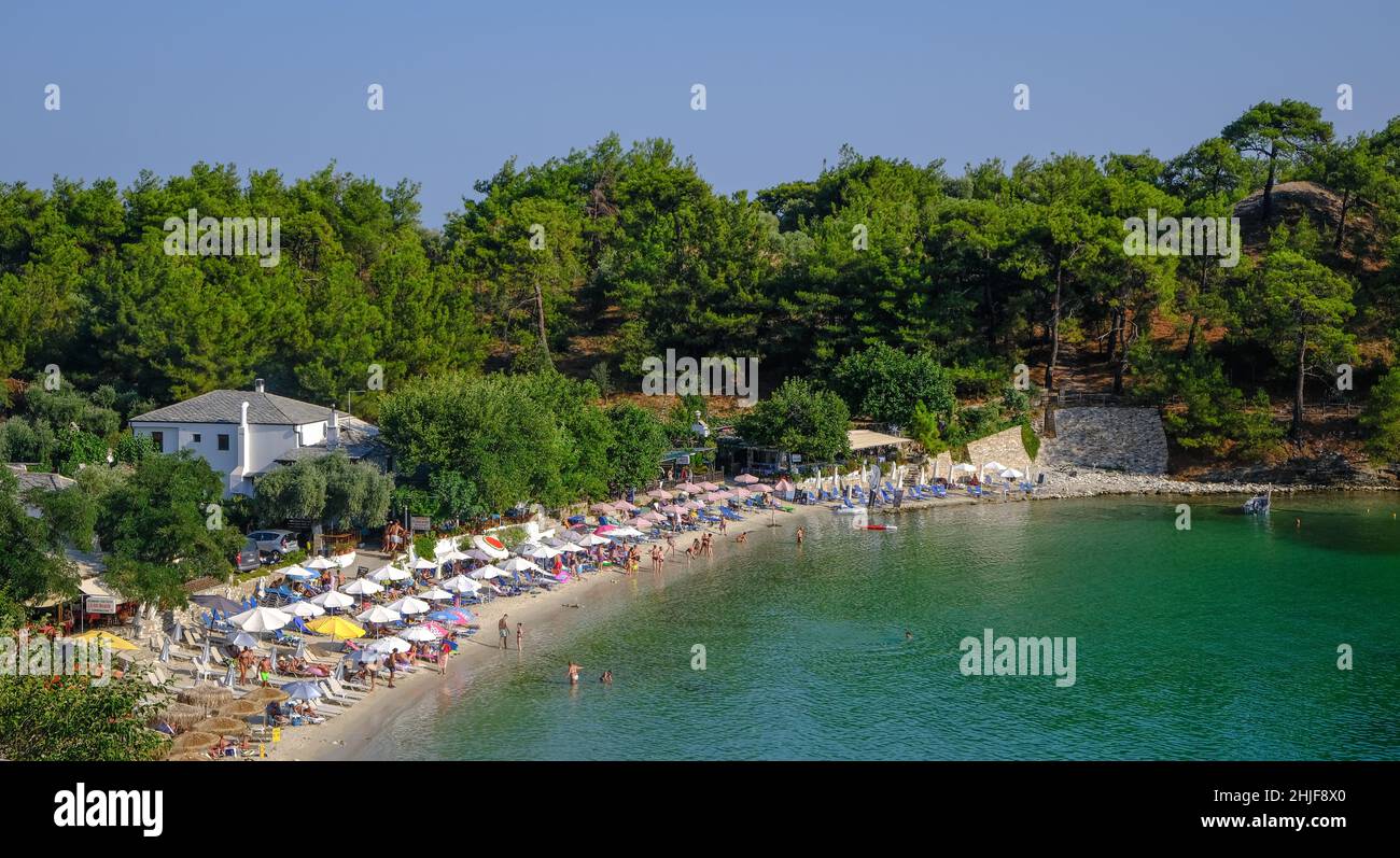 Aliki, Thassos, Greece - The marble peninsula of Aliki with its ancient ...