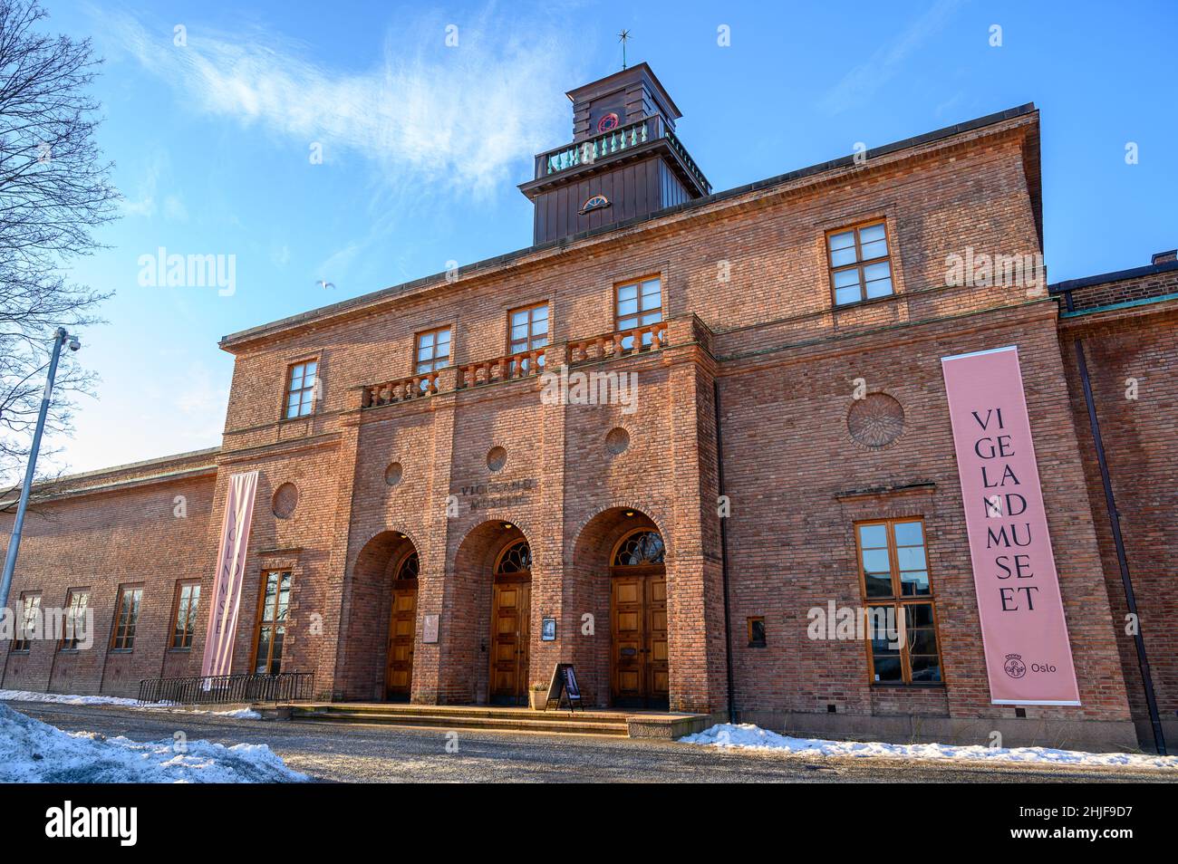 Exterior of the Vigeland Museum in Frogner, west end Oslo, Norway, in ...