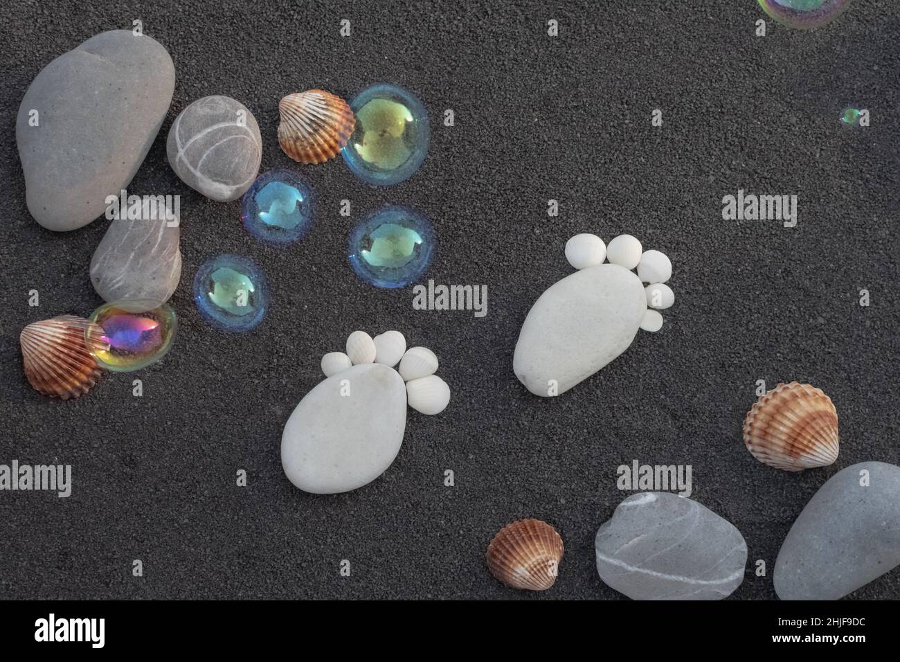 Background sea sand grains, fine beach sand and shells Stock Photo - Alamy