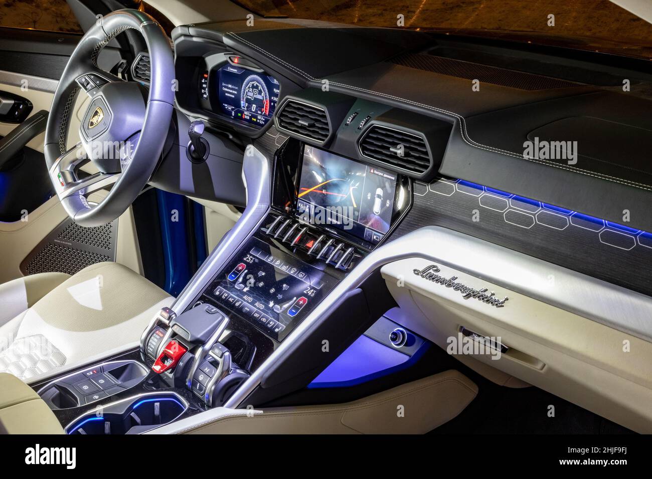 Lamborghini Indomable Interior