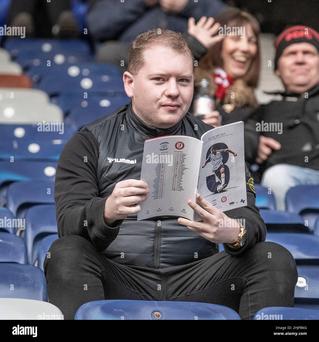 Bristol fan before the match Stock Photo - Alamy