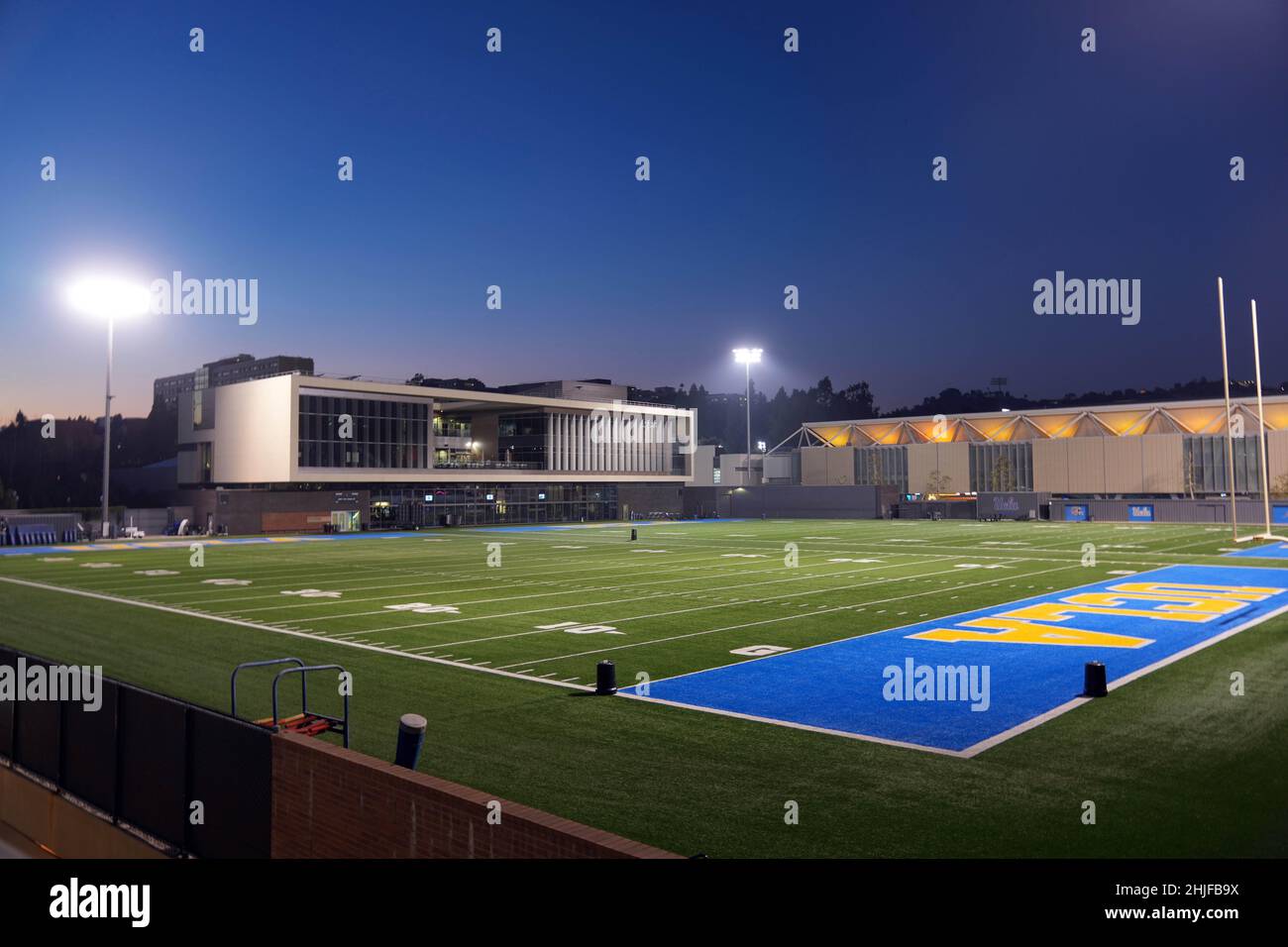 The Wasserman Football Center on the UCLA campus, Tuesday, Jan. 25 ...