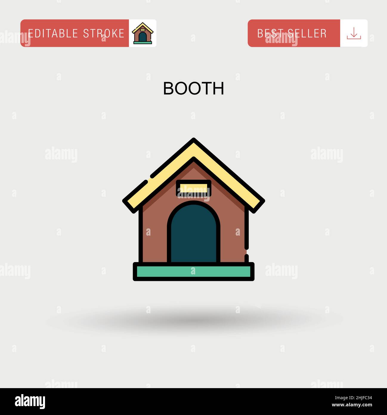 Booth hall Stock Vector Images - Alamy