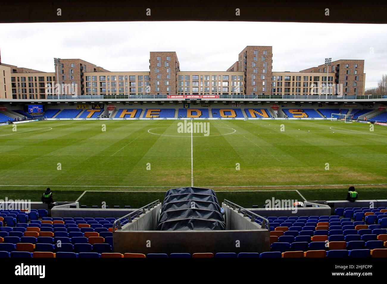 Shrewsbury town stadium general view hi-res stock photography and ...