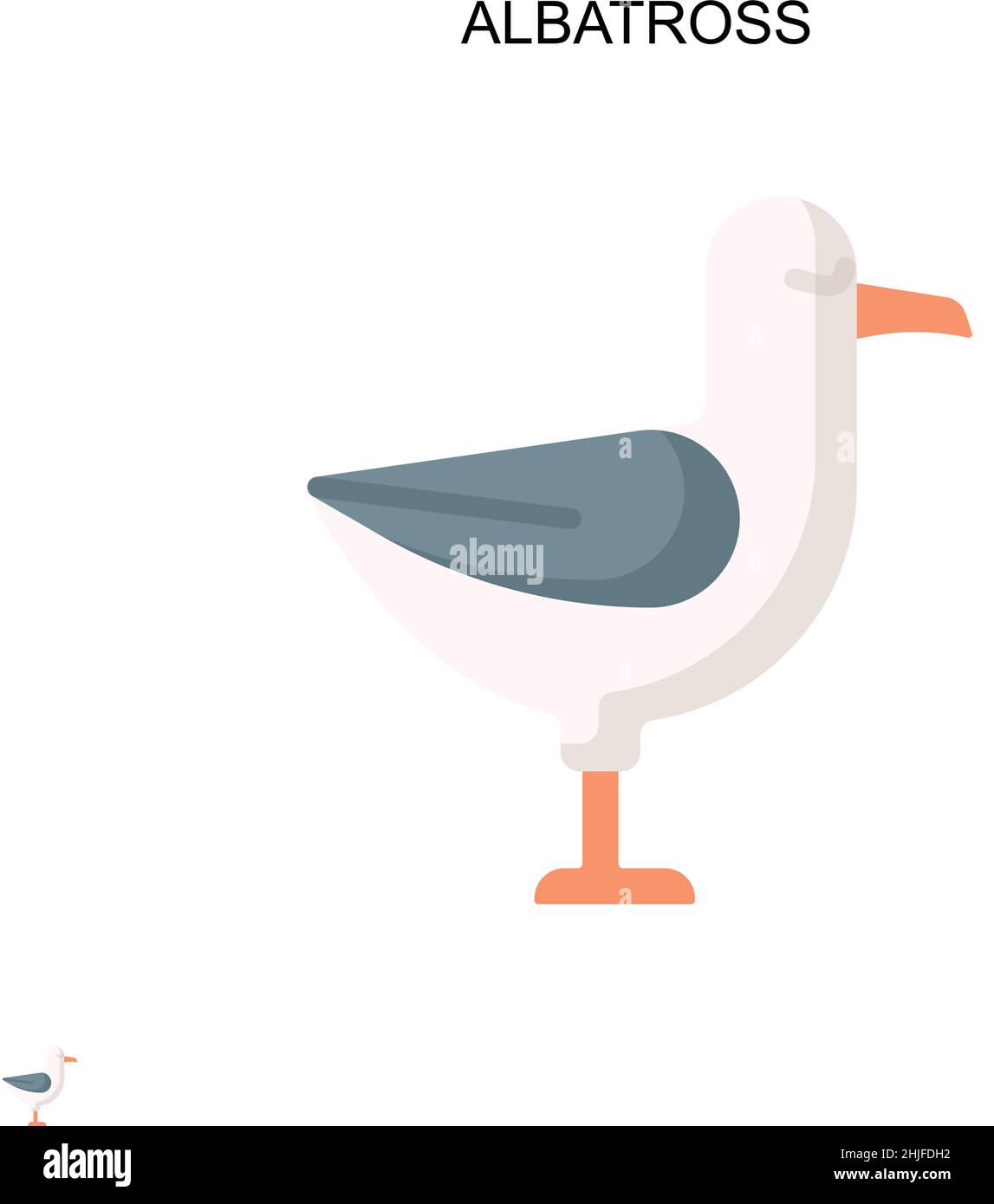 Illustration albatross hi-res stock photography and images - Alamy