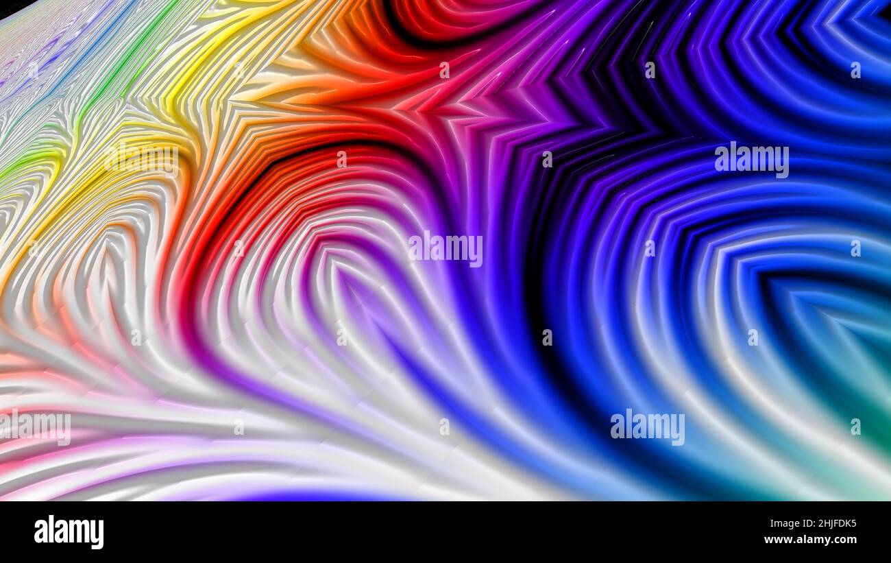 Abstract Computer generated Fractal design. A fractal is a never-ending ...