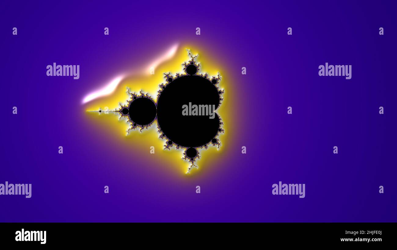 Abstract Computer generated Fractal design. A fractal is a never-ending ...
