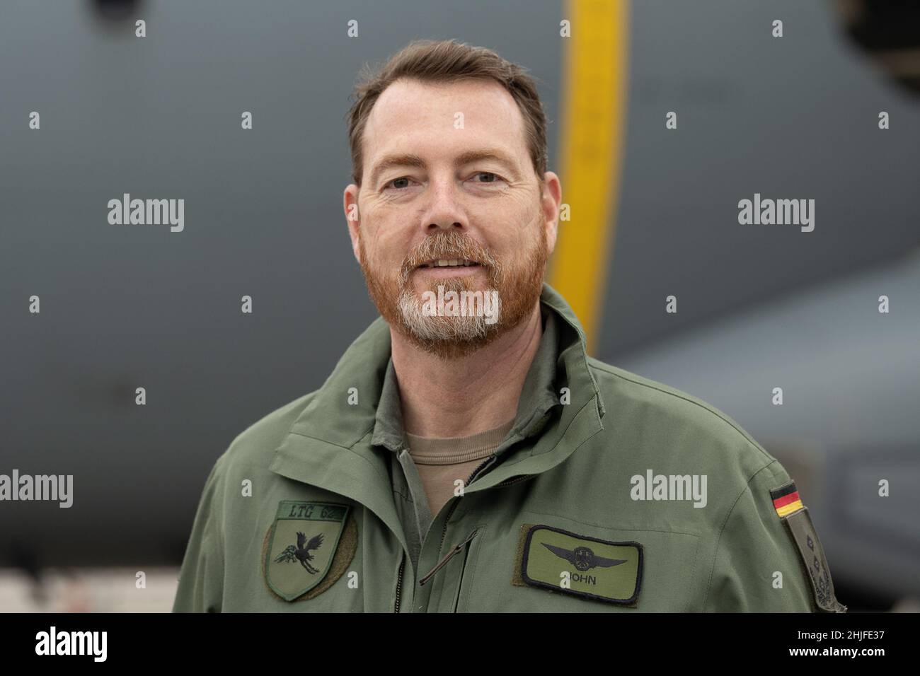 Calden, Germany. 29th Jan, 2022. Colonel Christian John, Commodore ...