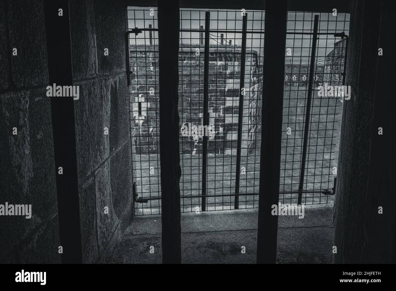 Victorian fort ditch hi-res stock photography and images - Alamy