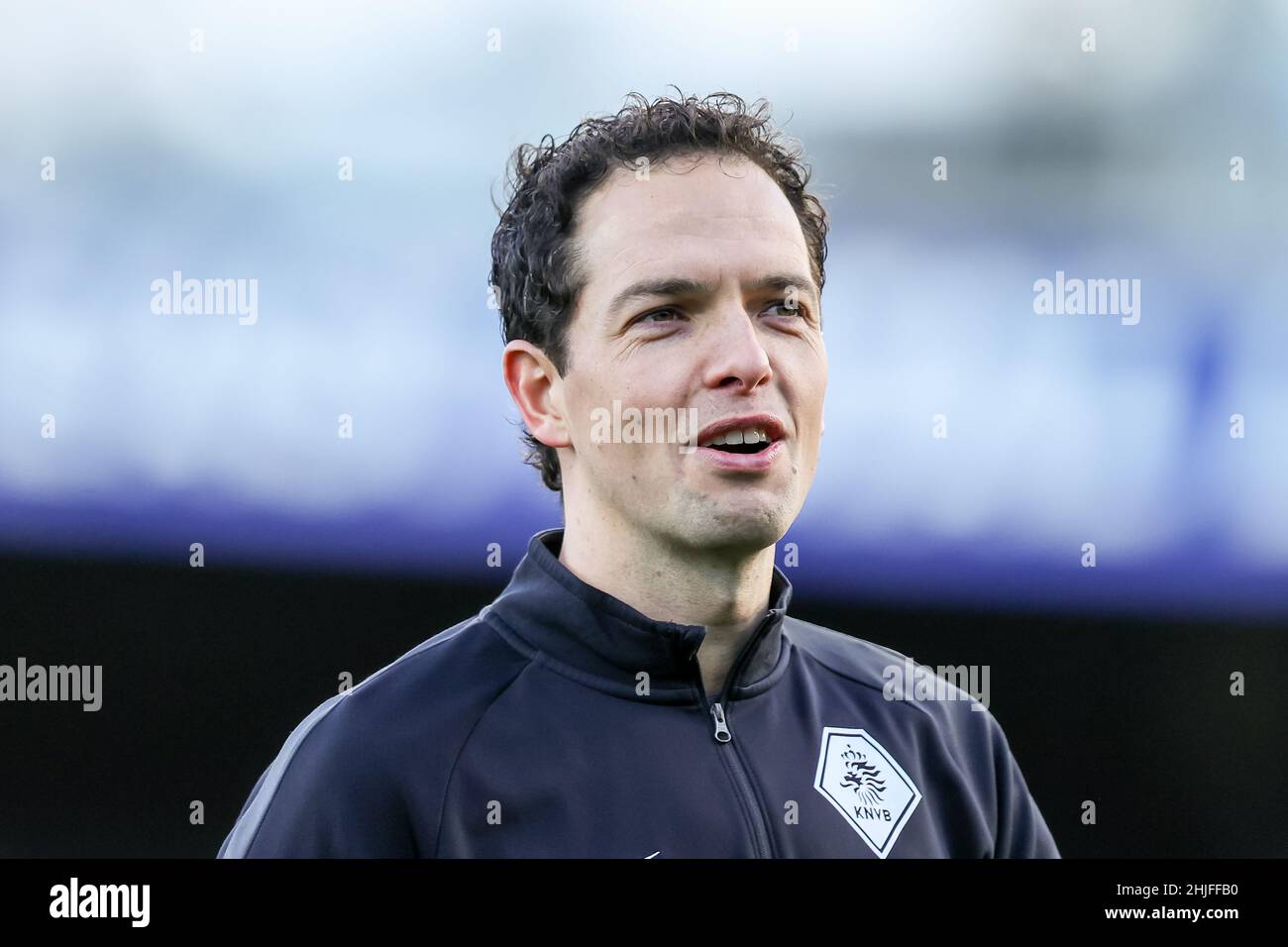 ROTTERDAM, NETHERLANDS - JANUARY 29: referee Richard Martens during the ...