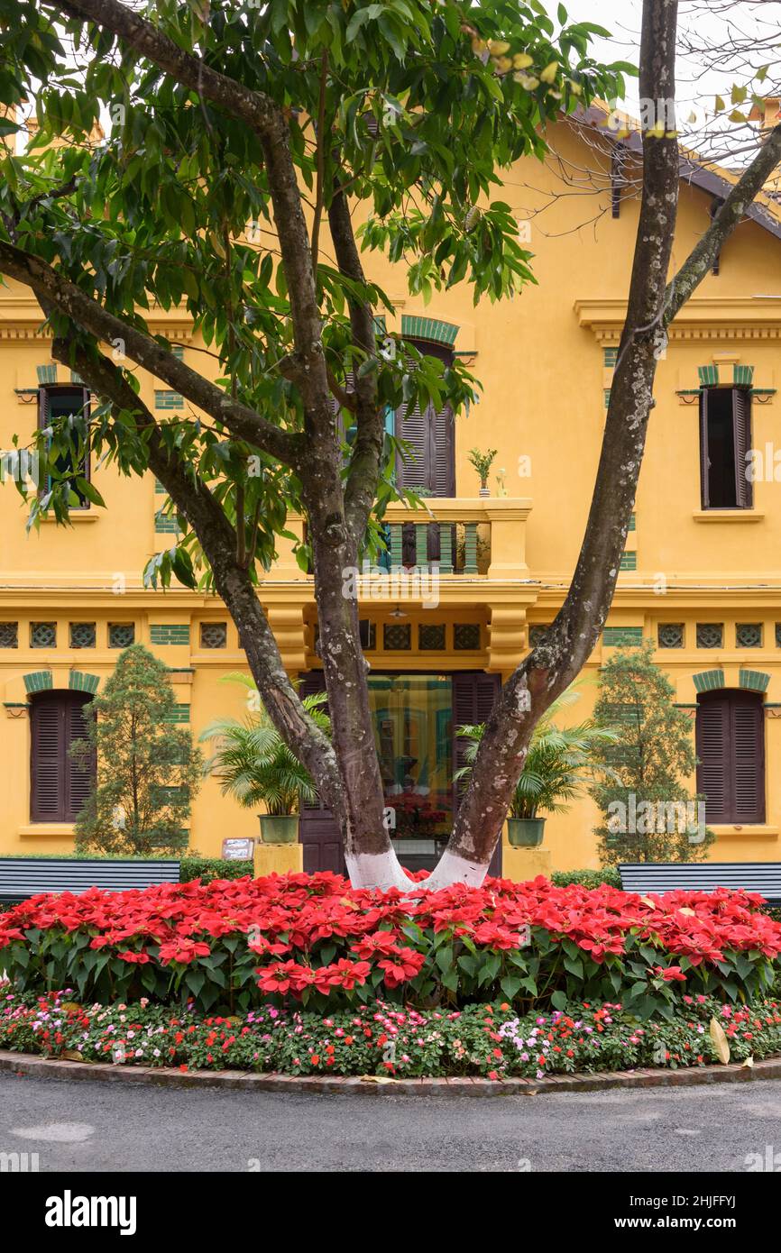 House 54 where President Ho Chi Minh lived and worked from 1954 to 1958 ...